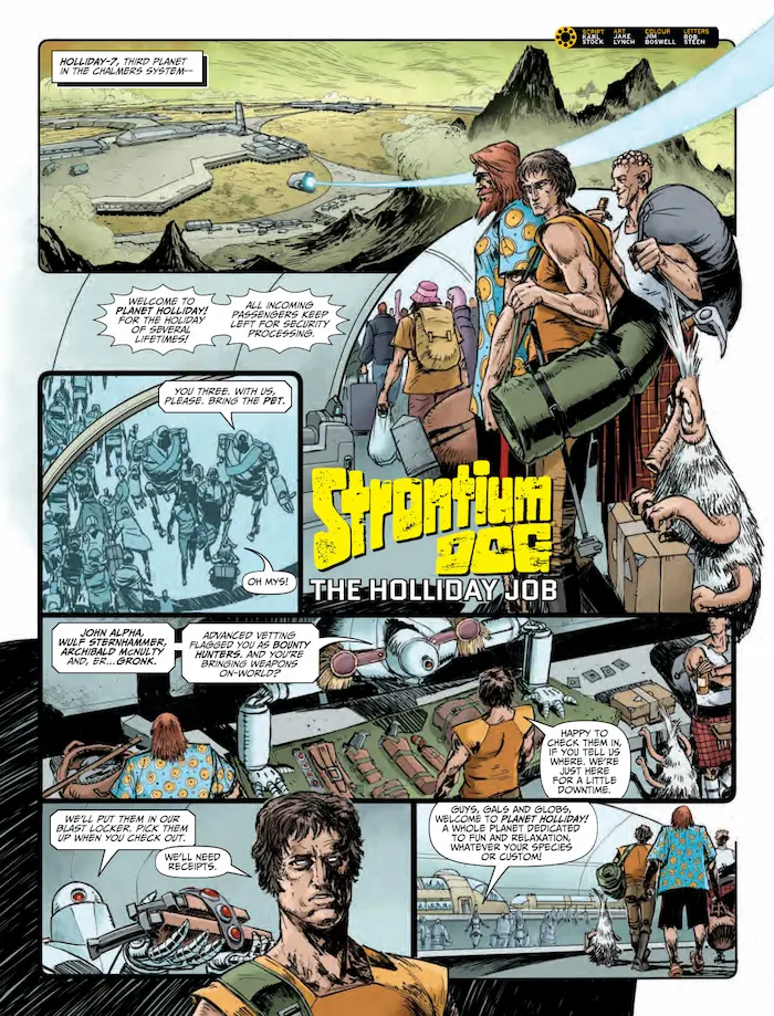 Preview: The 2000 AD Sci-Fi Special 2025