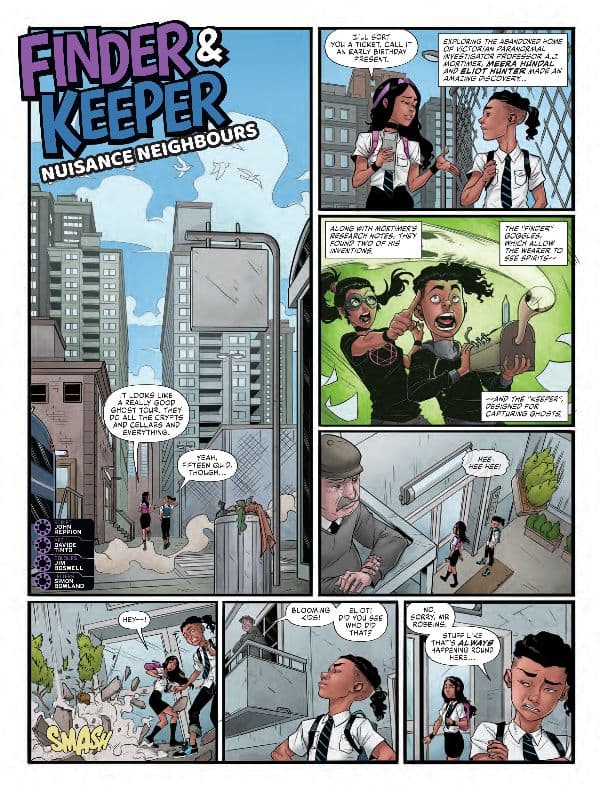 2000 AD All-Ages Regened Comic Returns This Month