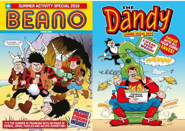 This Years Dandy & Beano Summer Special Covers Revealed