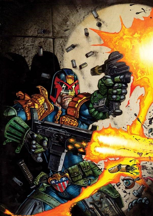 Simon Bisley returns to 2000 AD for UK retailer variant Christmas cover ...