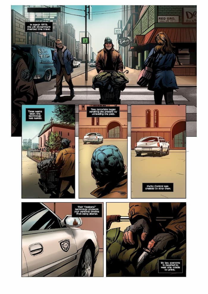 Flux #1, Reviewed. A Sci-fi Time Travel Thriller You Don't Want to Miss.