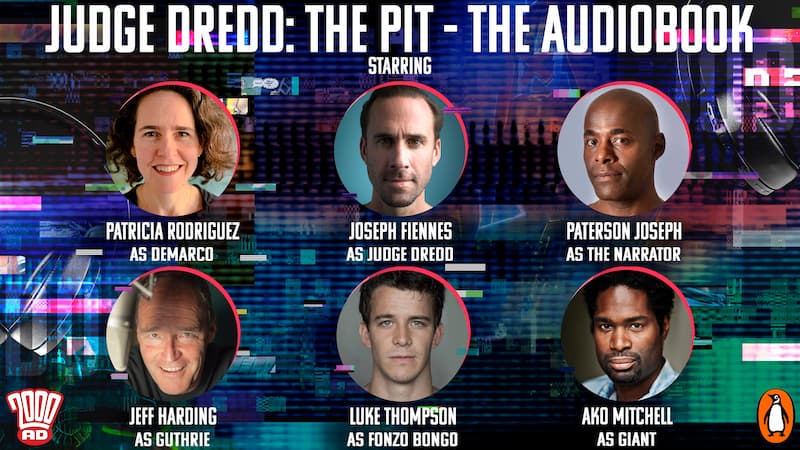 Joseph Fiennes to Play Judge Dredd in 2000 AD Audiobook Adaptations ...