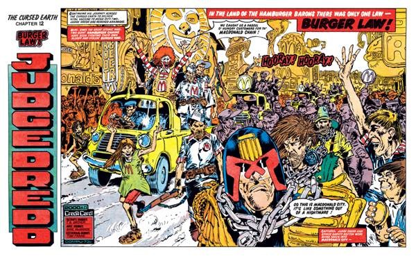 2000 AD Publishing Judge Dredd: The Cursed Earth Uncensored For The ...