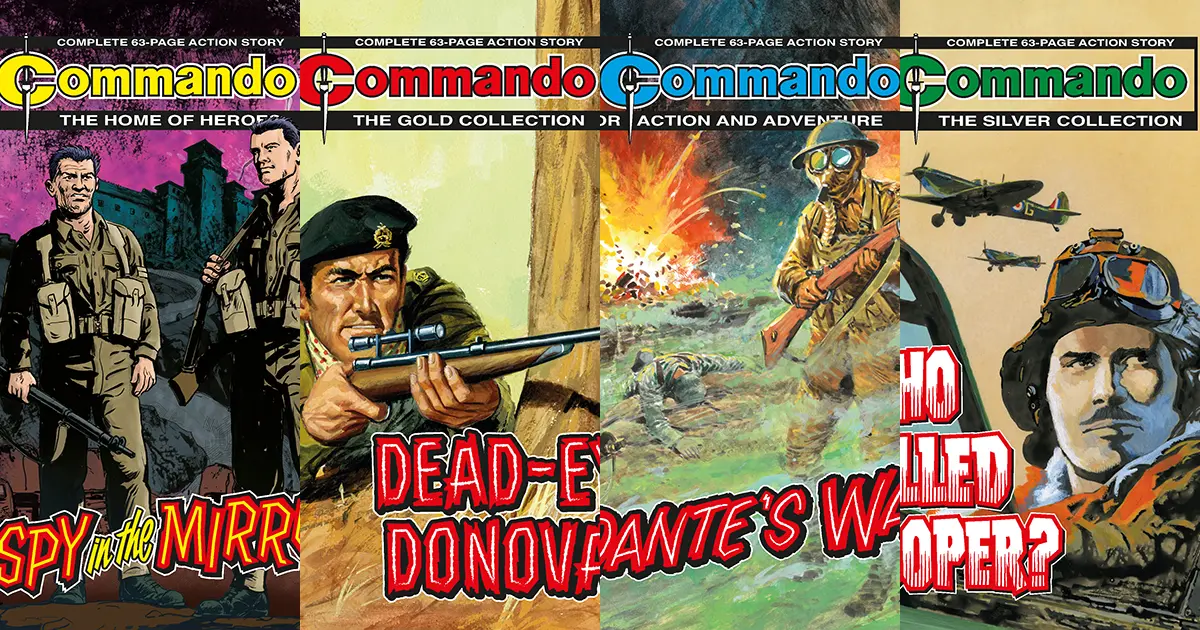 Commando Comics This Week: 5595-5598