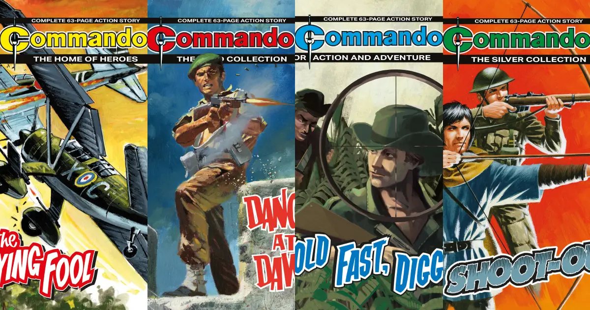 Commando Comics This Week: 5703-5706