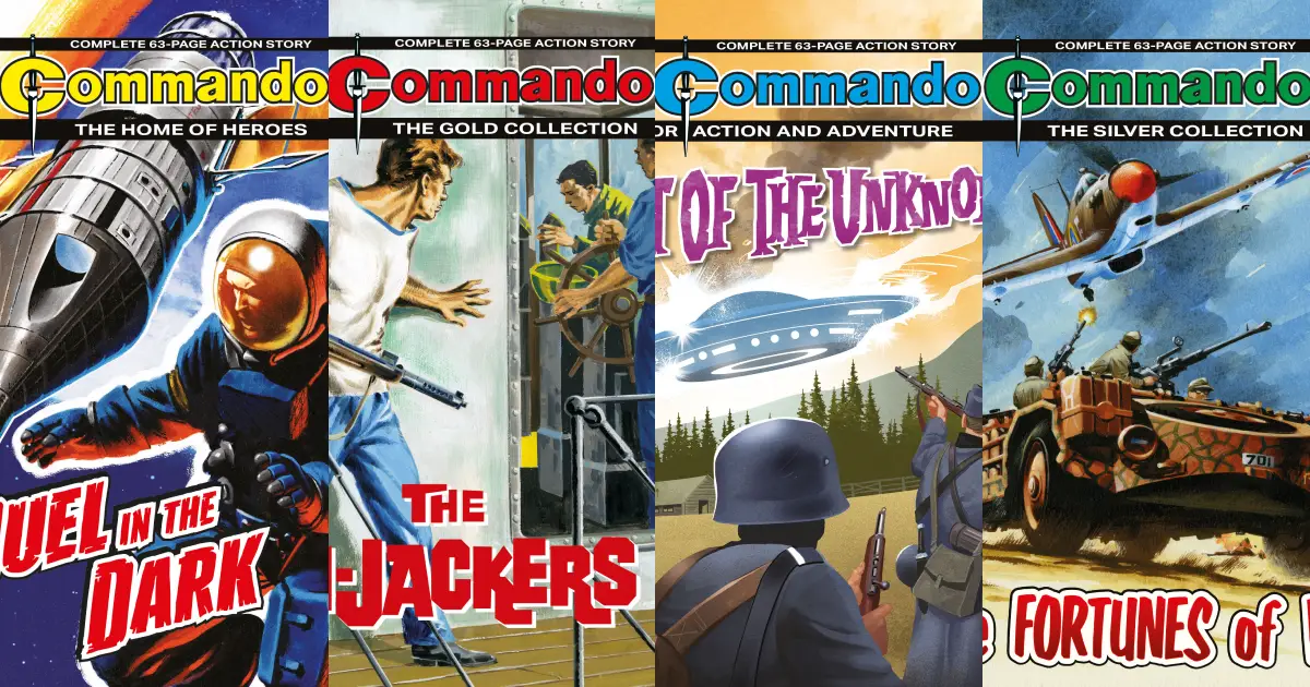 Commando Comics This Week: 5707-5710