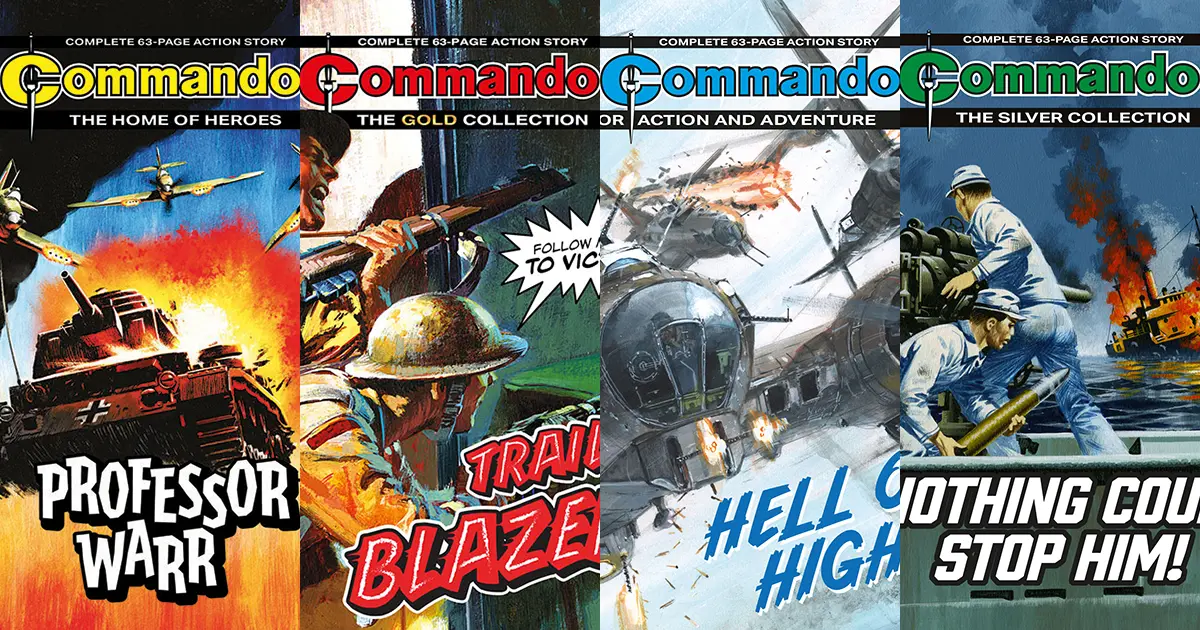 Commando Comics This Week: 5675-5678