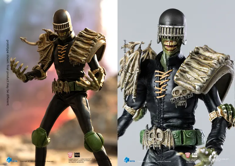 The Sentence is DEATH - Judge Death 1/12 Scale Action Figure Coming ...