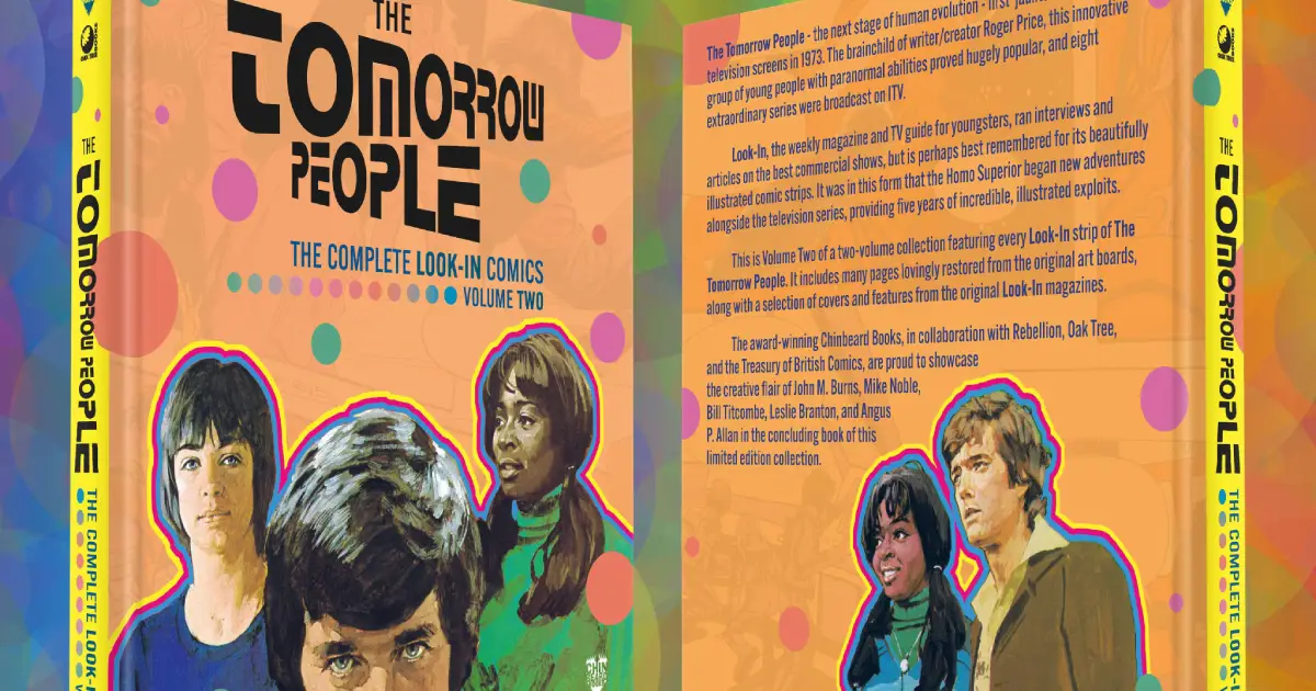 Look out for "The Tomorrow People - The Complete Look-In Comics: Volume ...