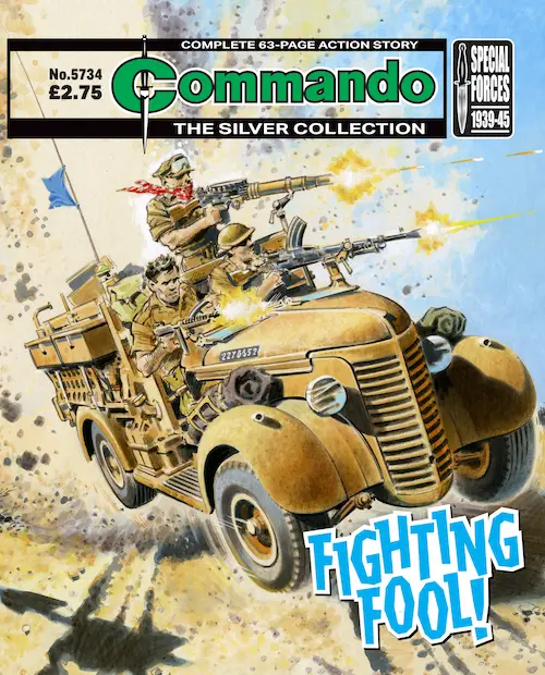 Commando Comics This Week: 5731-5734