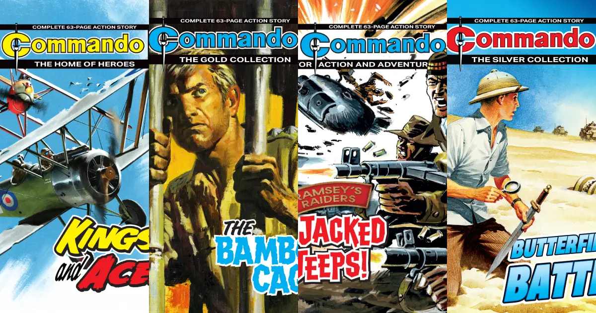 Commando Comics This Week: 5739-5742 | Comic Book News UK