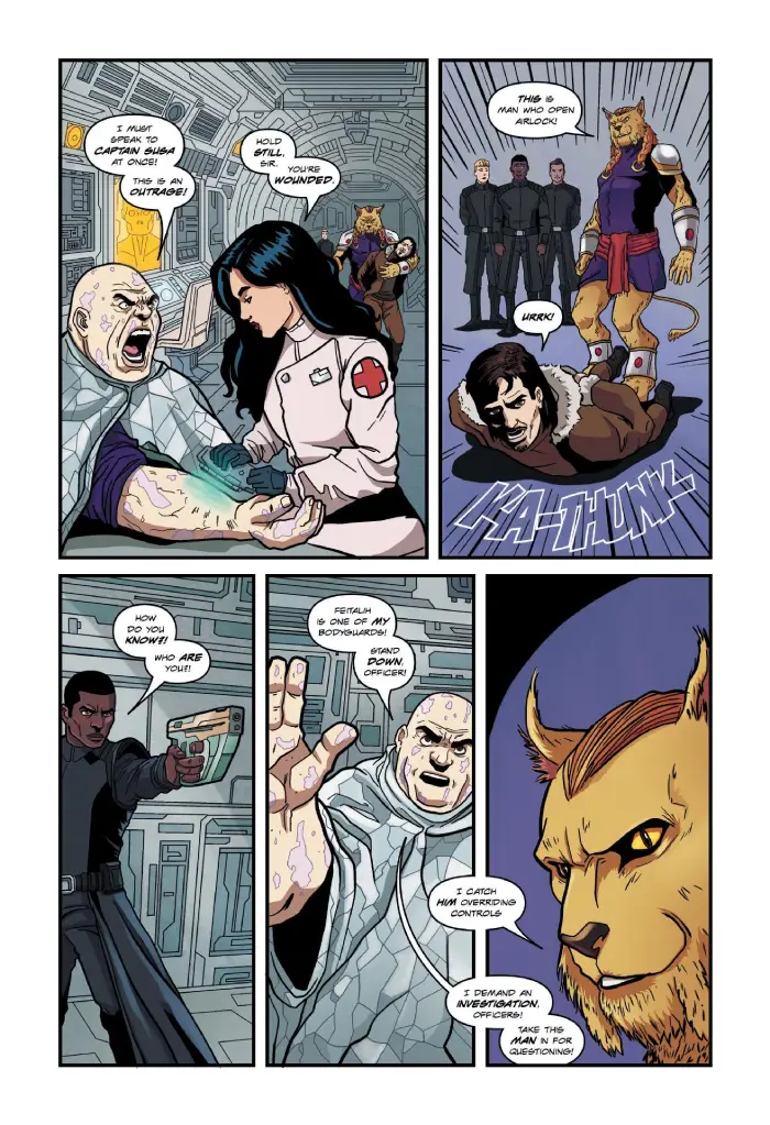 Pre-Order Now! Traveller: Far Trader #3 from Markosia