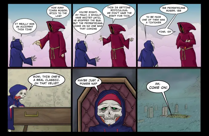 Discover 'Eat Sleep Reap Repeat': The New Must-Read Comic from ...