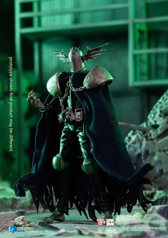 HIYA Toys' New Judge Fear Action Figure: A 2000 AD Collectible You Can ...