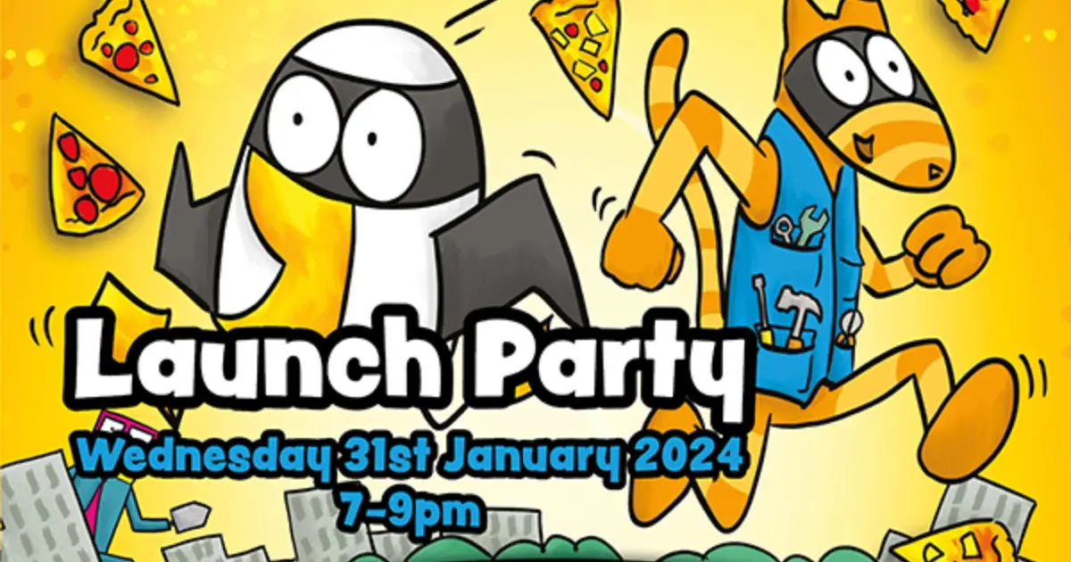 Peng and Spanners Launch Party With Steve Webb at Gosh! Comics