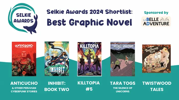Selkie Awards 2024: Shortlisted Comics and Graphic Novels Announced ...