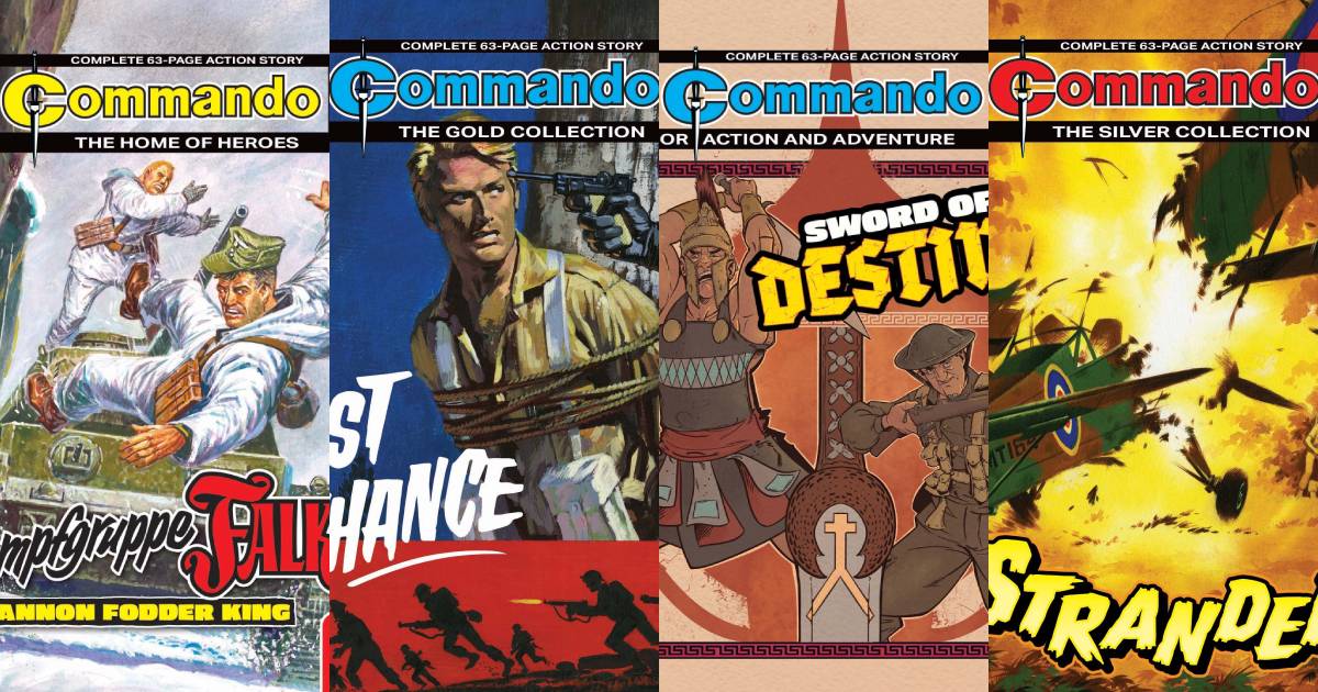 Commando Comics This Week: 5827-5830