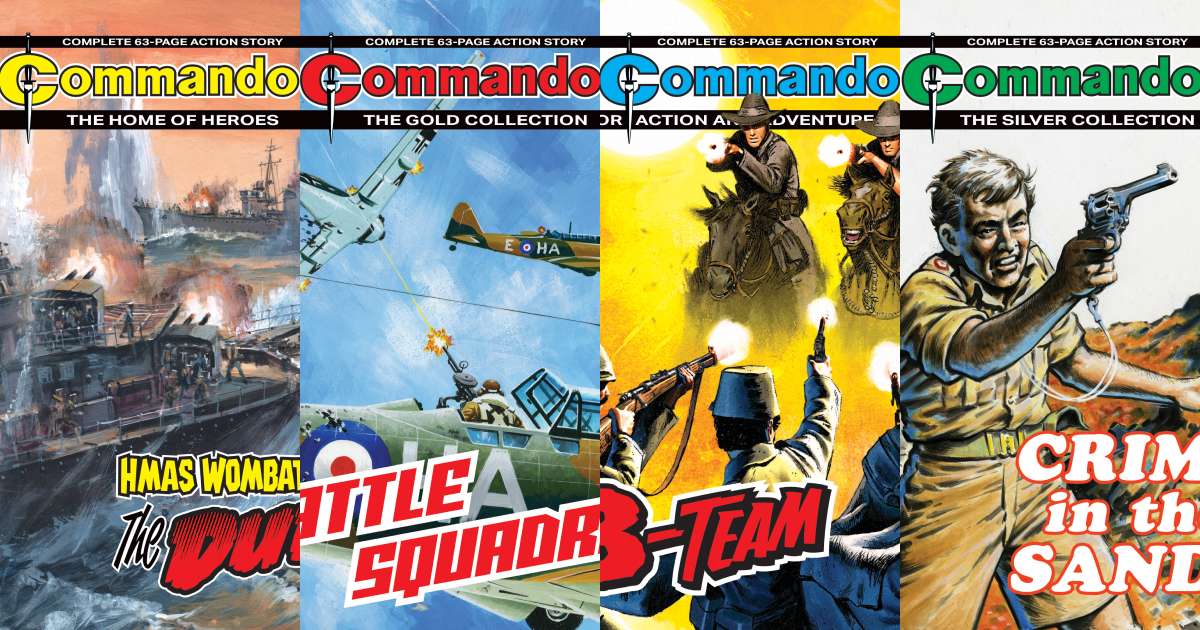 Commando Comics This Week: 5847-5850