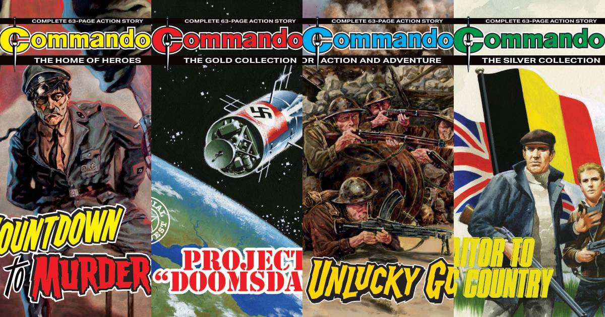 Commando Comics This Week: 5823-5826 | Comic Book News UK