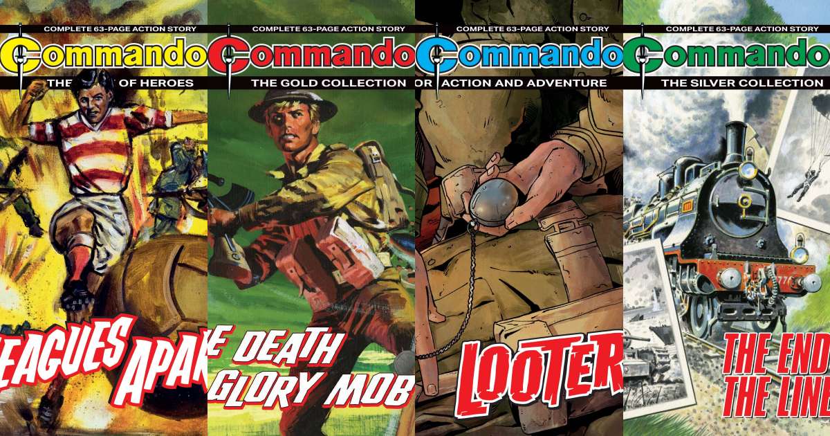 Commando Comics This Week: 5835-5838 | Comic Book News UK