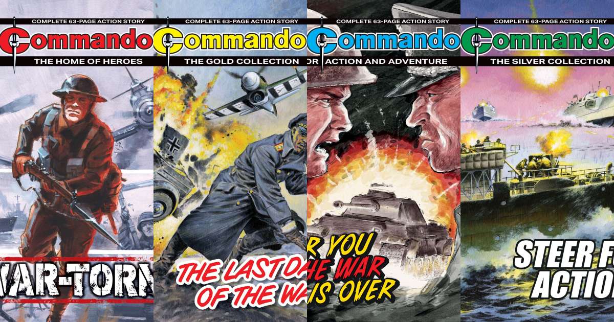 Commando Comics This Week: 5851-5854 - Celebtrating 80 years since VE Day
