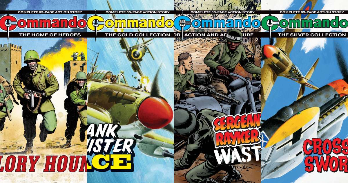 Commando Comics This Week: 5855-5858