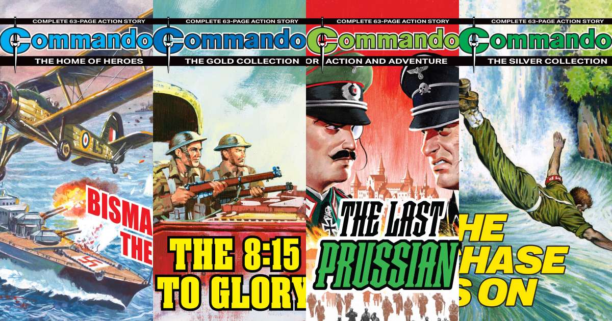 Commando Comics Briefing: Issues 5883-5886 | Comic Book News UK