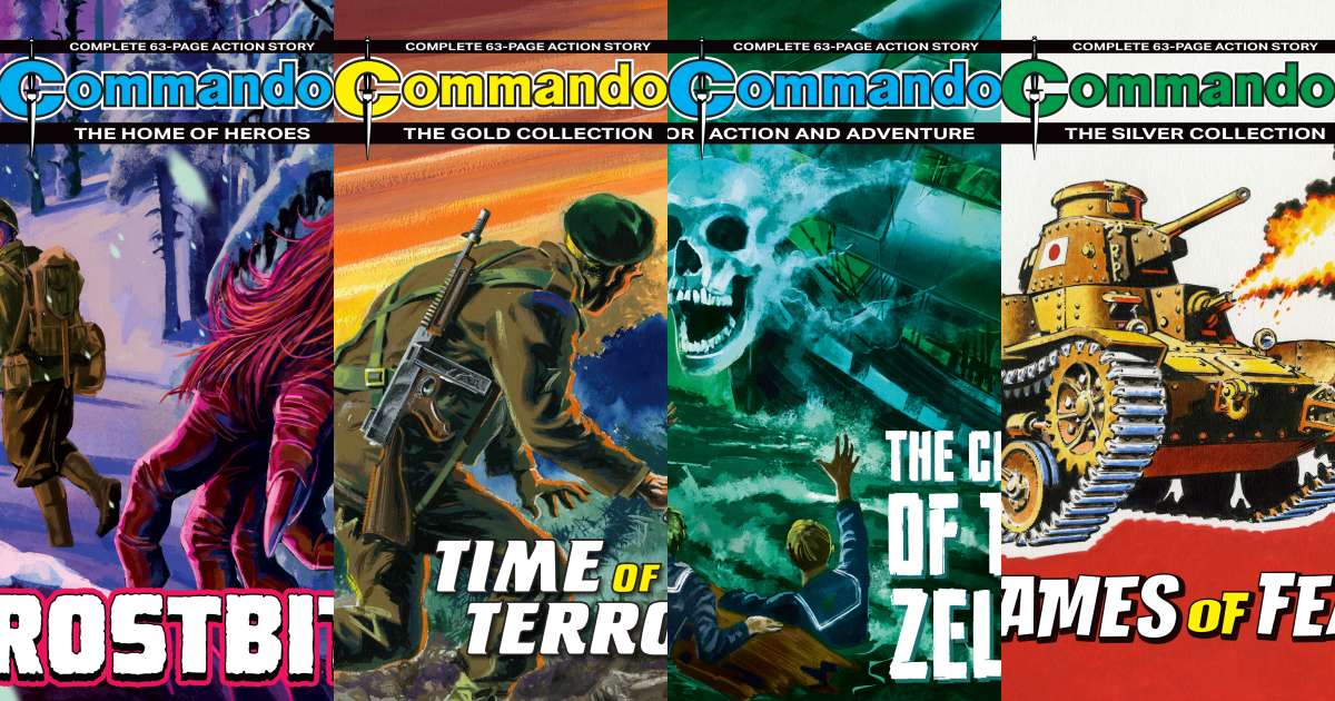 Commando Comics Briefing: Issues 5899-5902 | Comic Book News UK