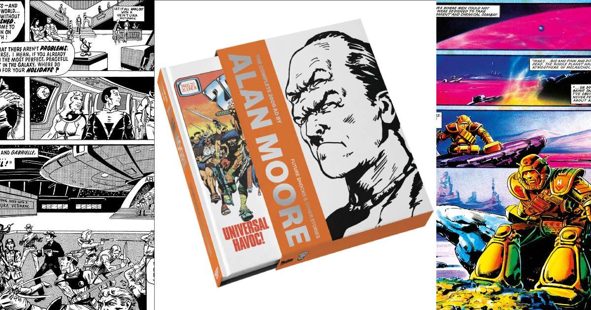 The Complete 2000 AD by Alan Moore: Volume 1 Now Available for Pre ...