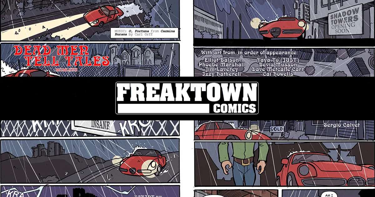 Dead Men Tell Tales: Freaktown Comics Launching Retro Horror Anthology ...