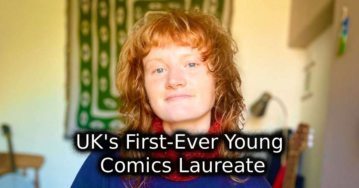 Mollie Ray Named UK's First-Ever Young Comics Laureate at LICAF 2025