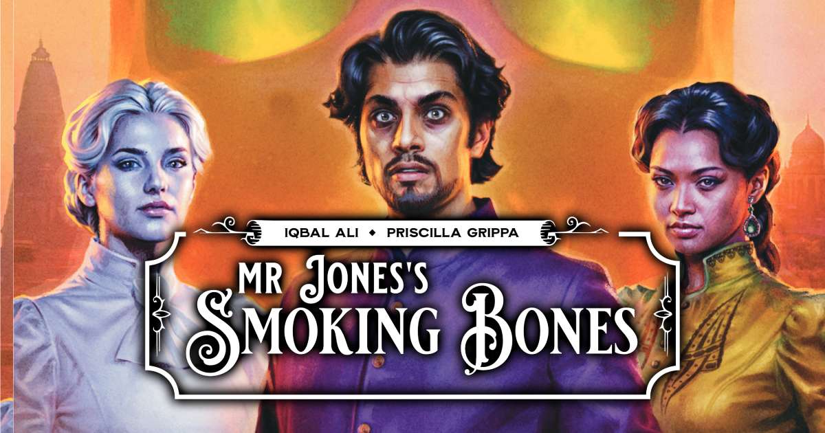 Iqbal Ali's "Mr Jones's Smoking Bones" Debuts as Graphic Novels via B7 ...